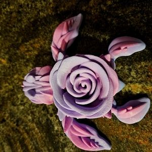 Hand Crafted | Other | Rose Turtle 3d Printed | Poshmark